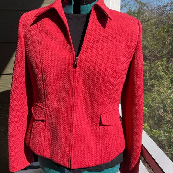 Talbots | Jackets & Coats | Talbots Jacketblazer Red | Poshmark